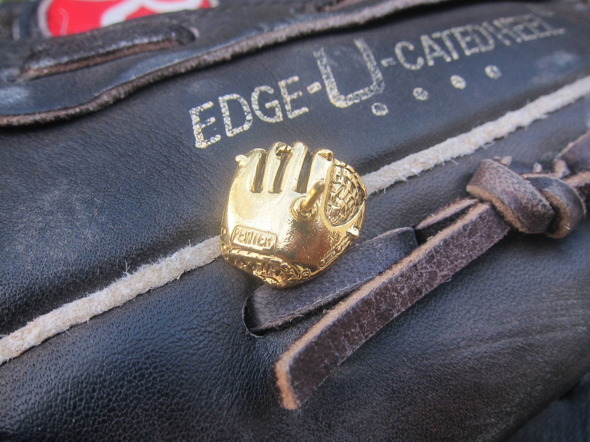 Baseball Glove Gold Lapel Pin - Score Big with Style | Lapel Pin Planet ...