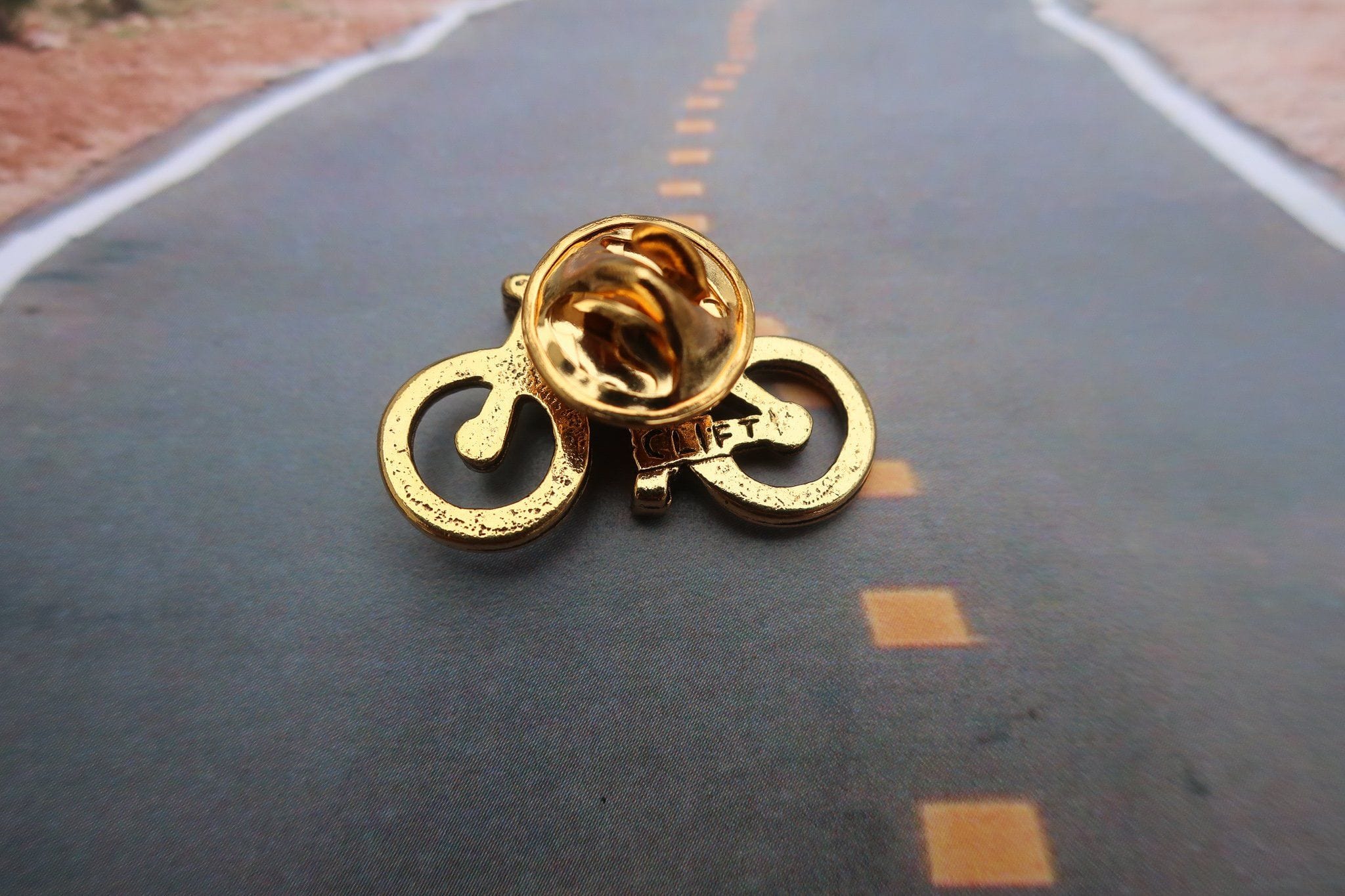 Bicycle Gold Lapel Pin - Ride with Style | Lapel Pin Planet ...