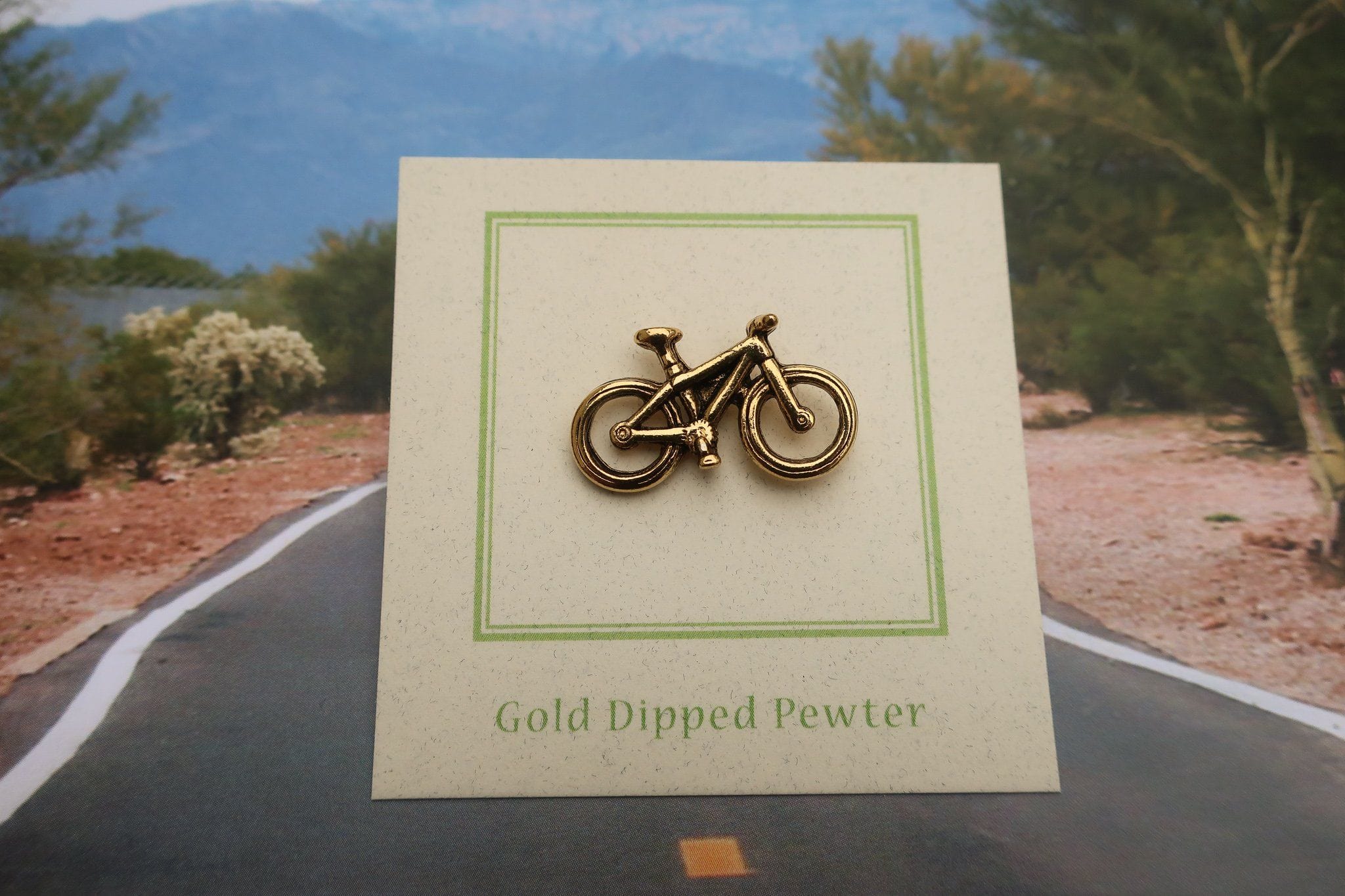 Bicycle Gold Lapel Pin - Ride with Style | Lapel Pin Planet ...