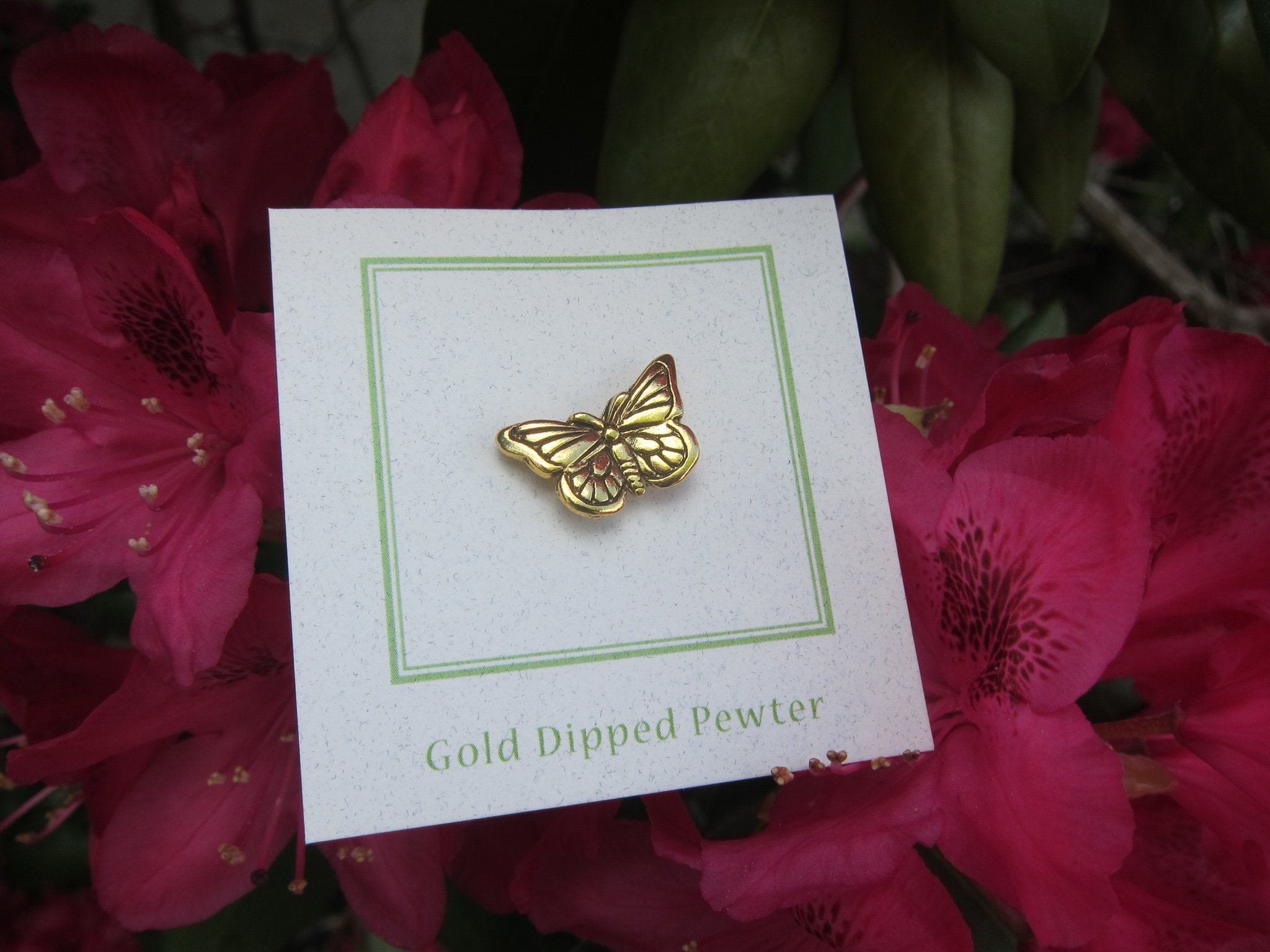 Butterfly Gold Lapel Pin | Lapel Pin Planet – lapelpinplanet