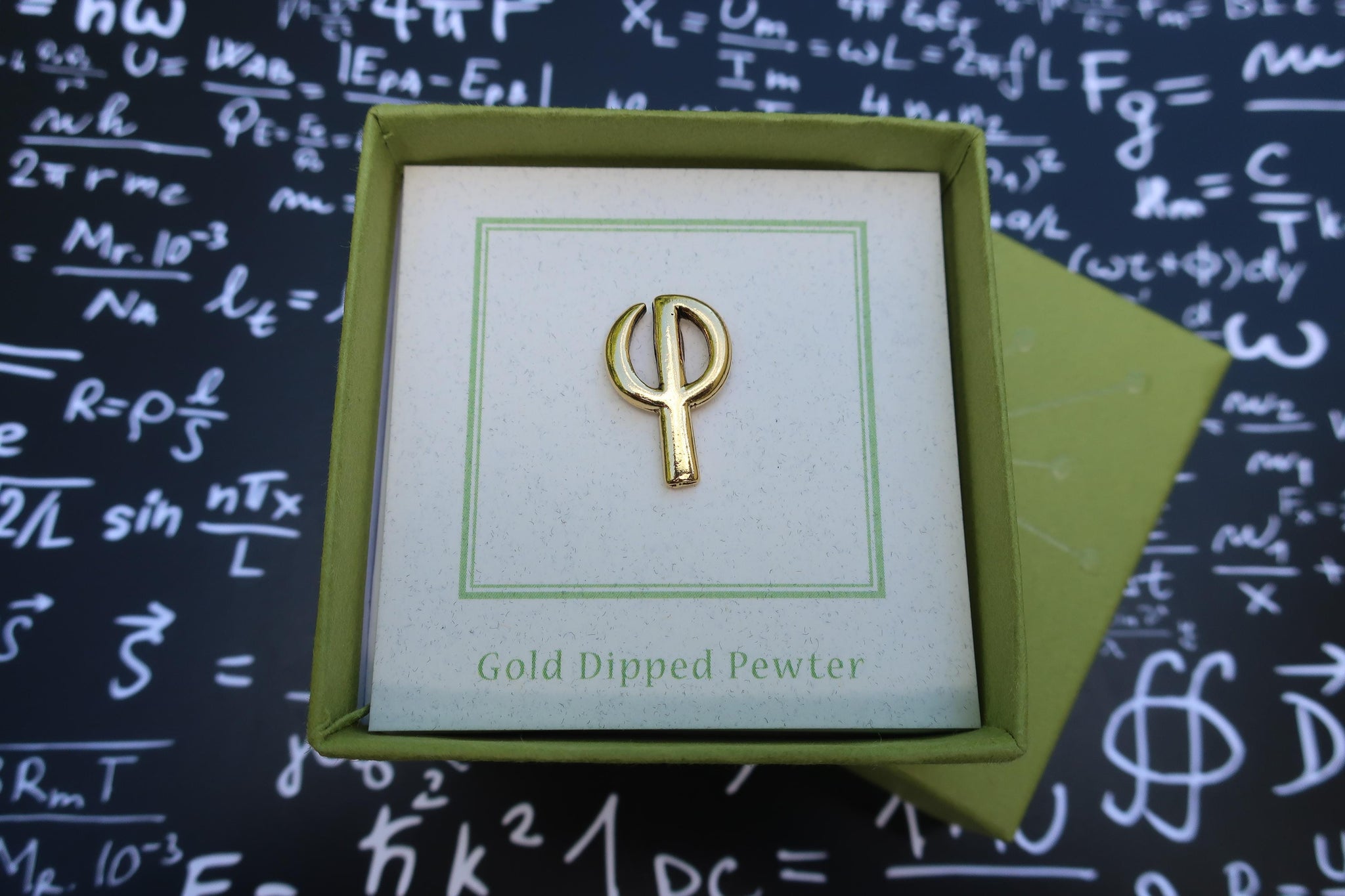 Golden Ratio Gold Lapel Pin – lapelpinplanet