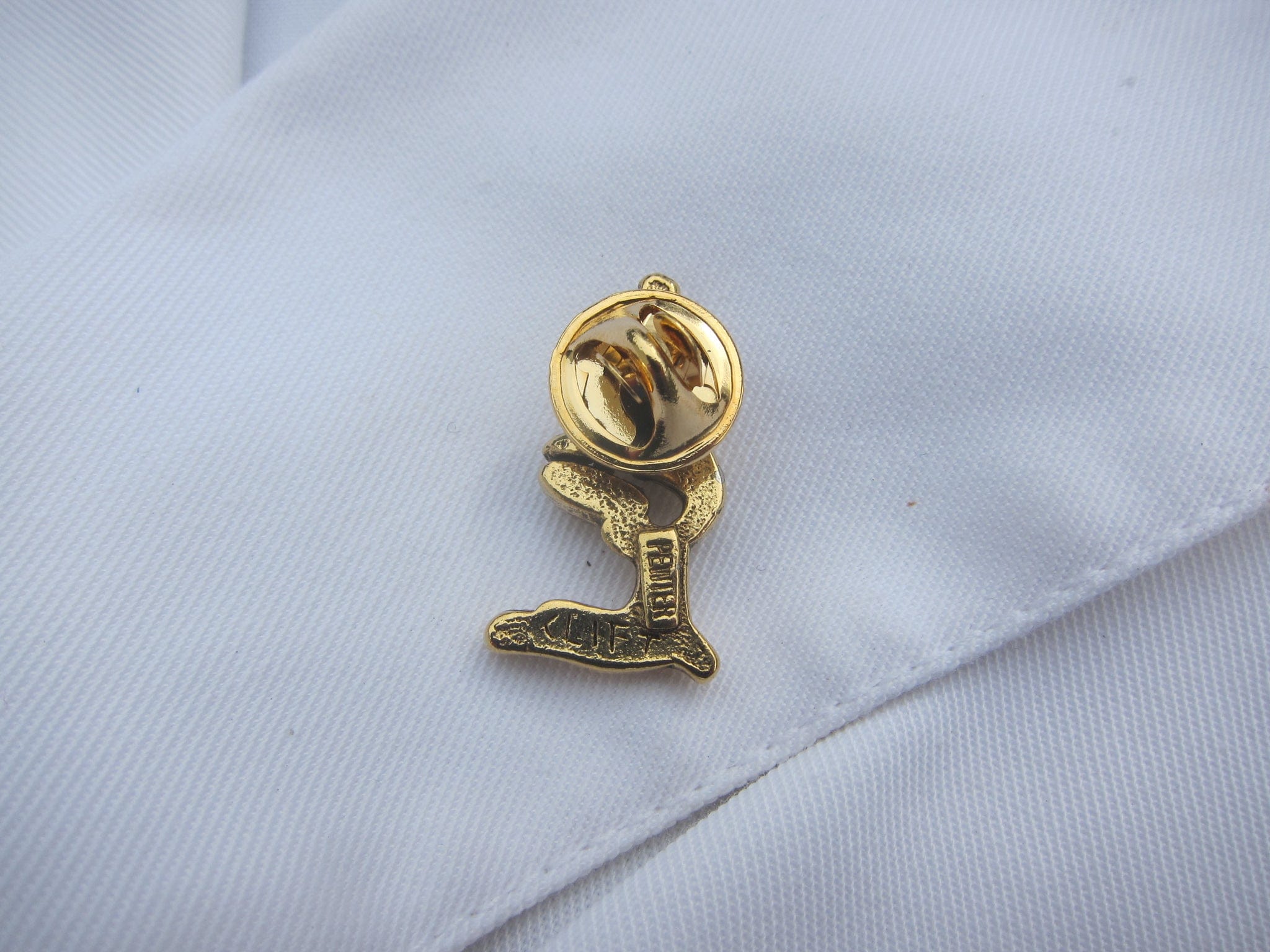 Microscope Gold Lapel Pin – lapelpinplanet