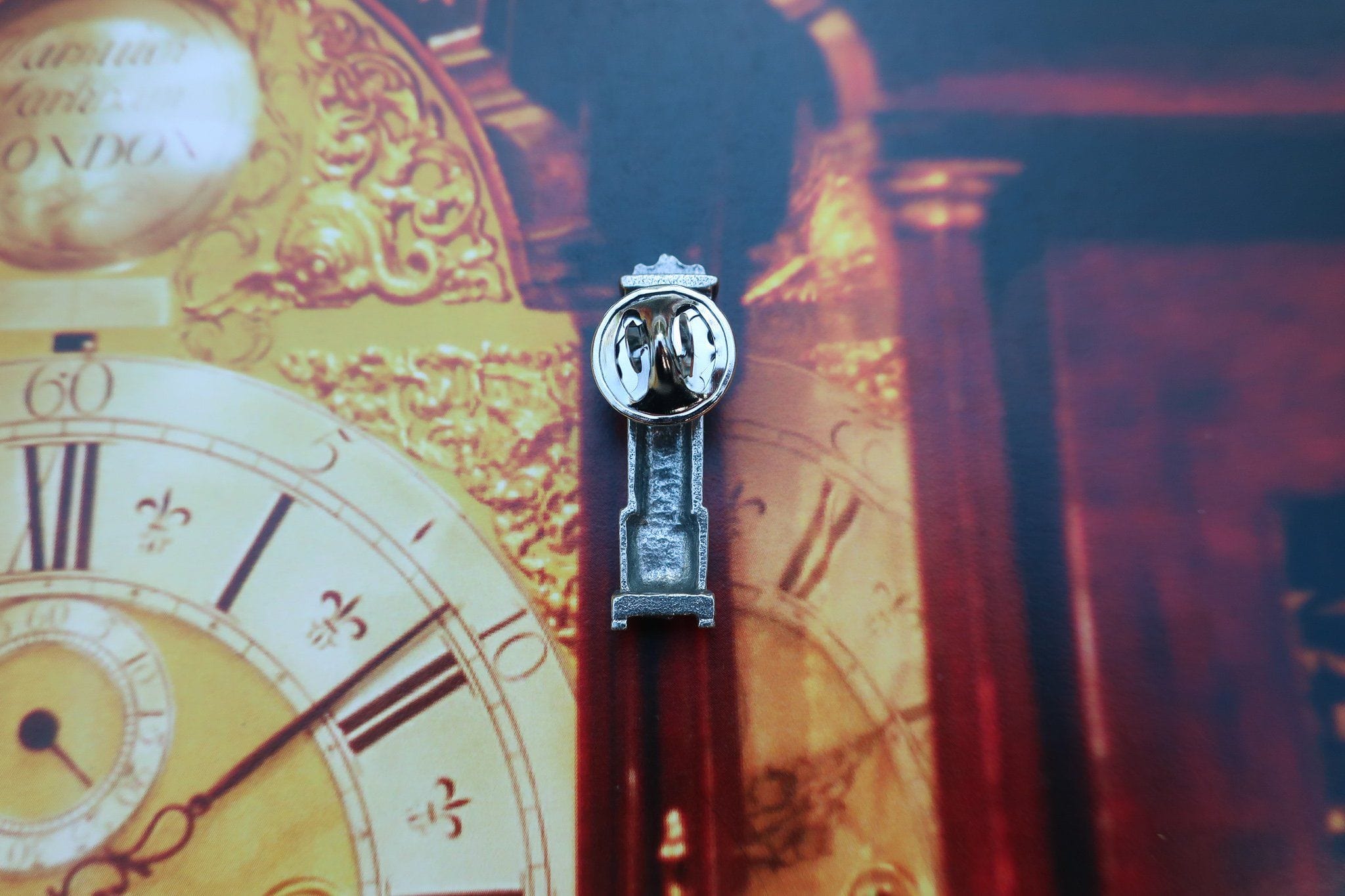 Grandfather Clock Lapel Pin – lapelpinplanet