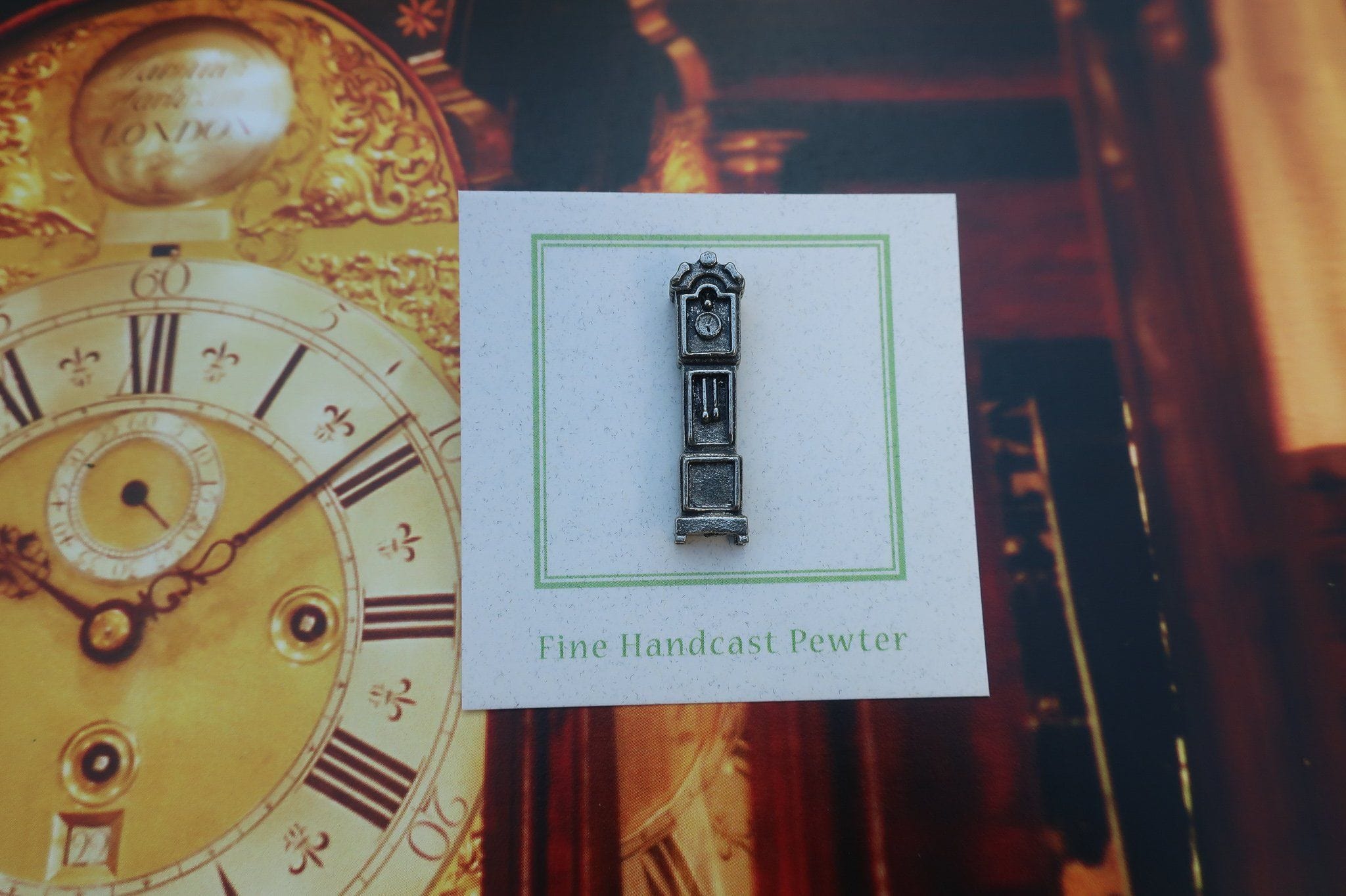 Grandfather Clock Lapel Pin – lapelpinplanet