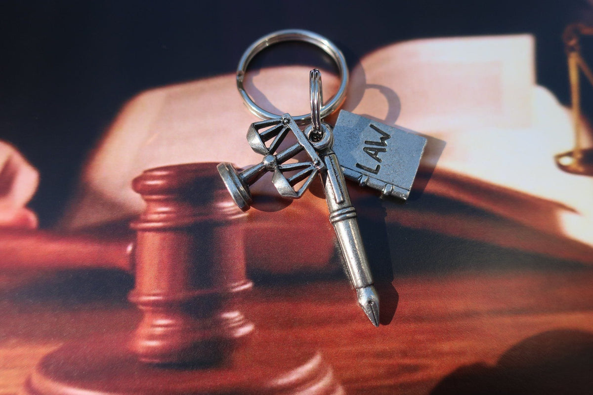 Lawyer Keyrings – lapelpinplanet