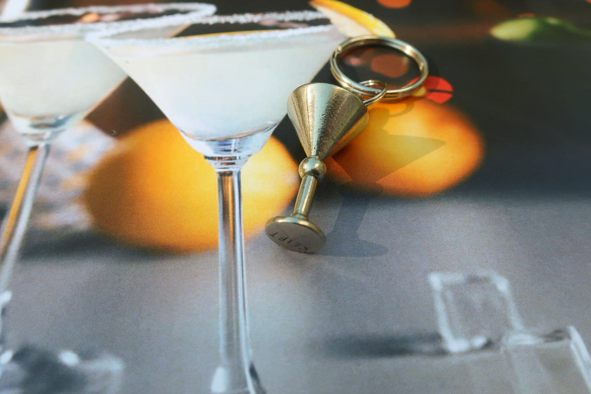 Martini Glass Keyrings – lapelpinplanet