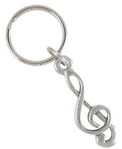 G-Clef Keyrings – lapelpinplanet