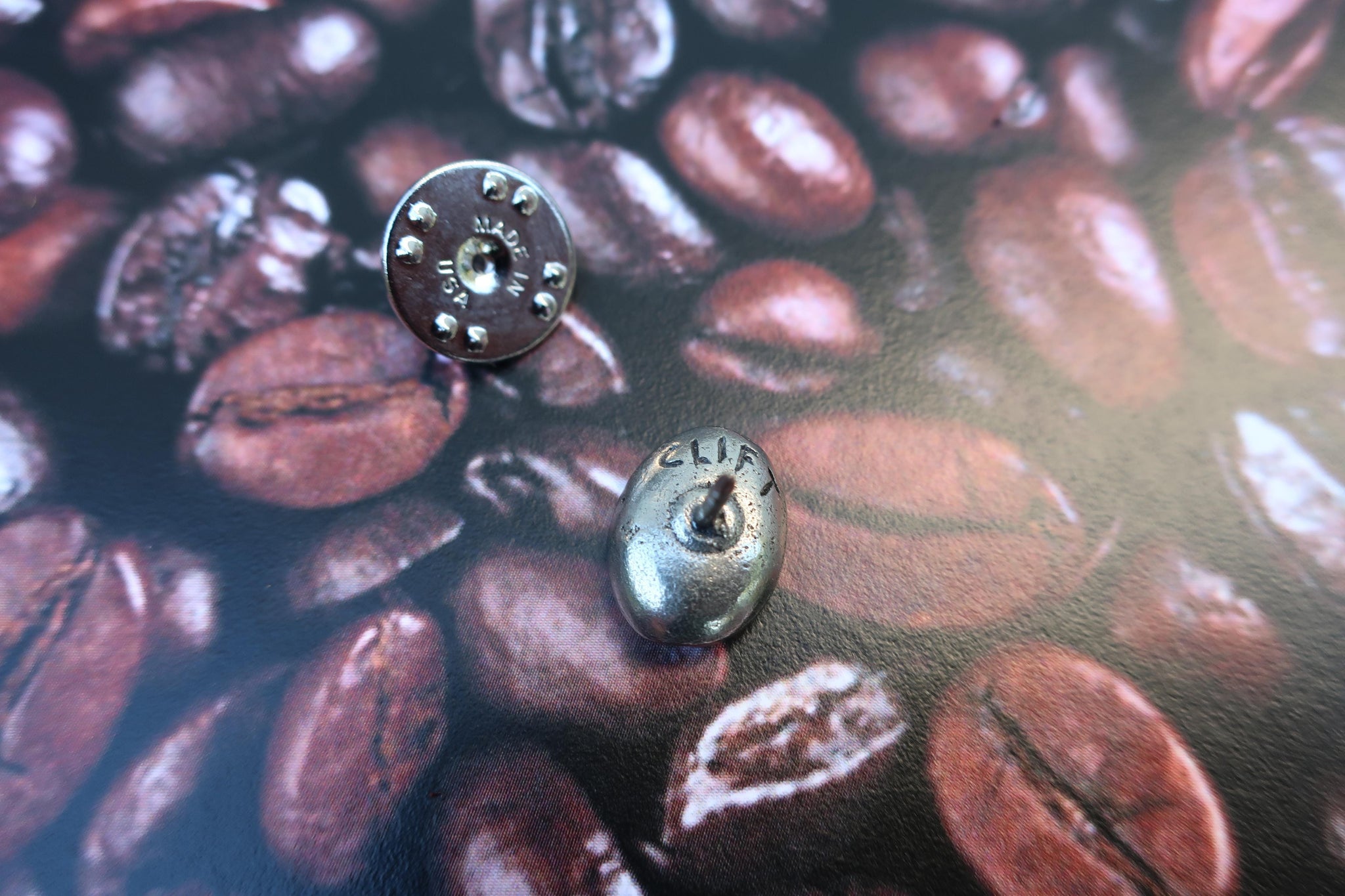 Large Coffee Bean Lapel Pin – lapelpinplanet