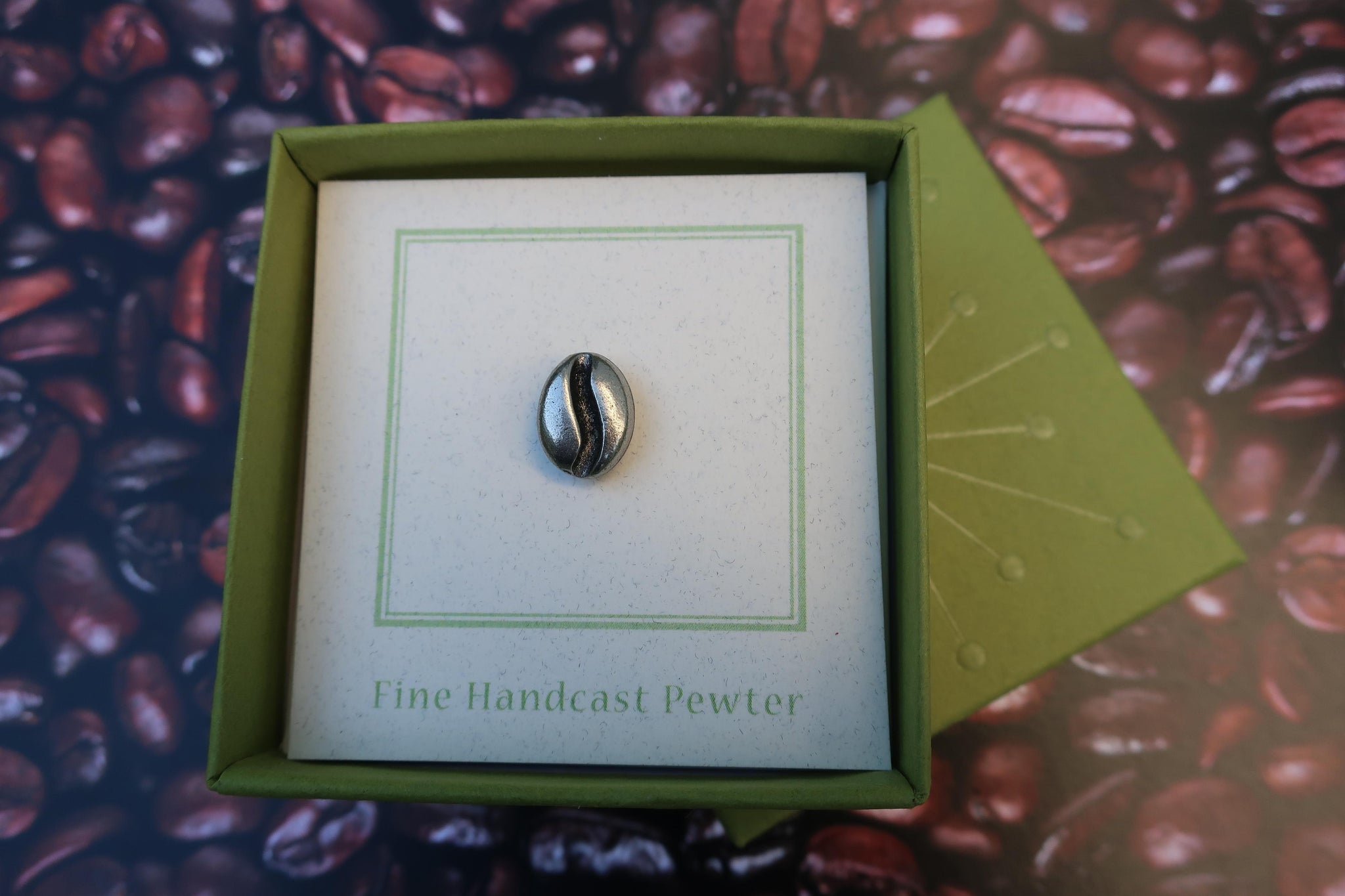 Large Coffee Bean Lapel Pin – lapelpinplanet