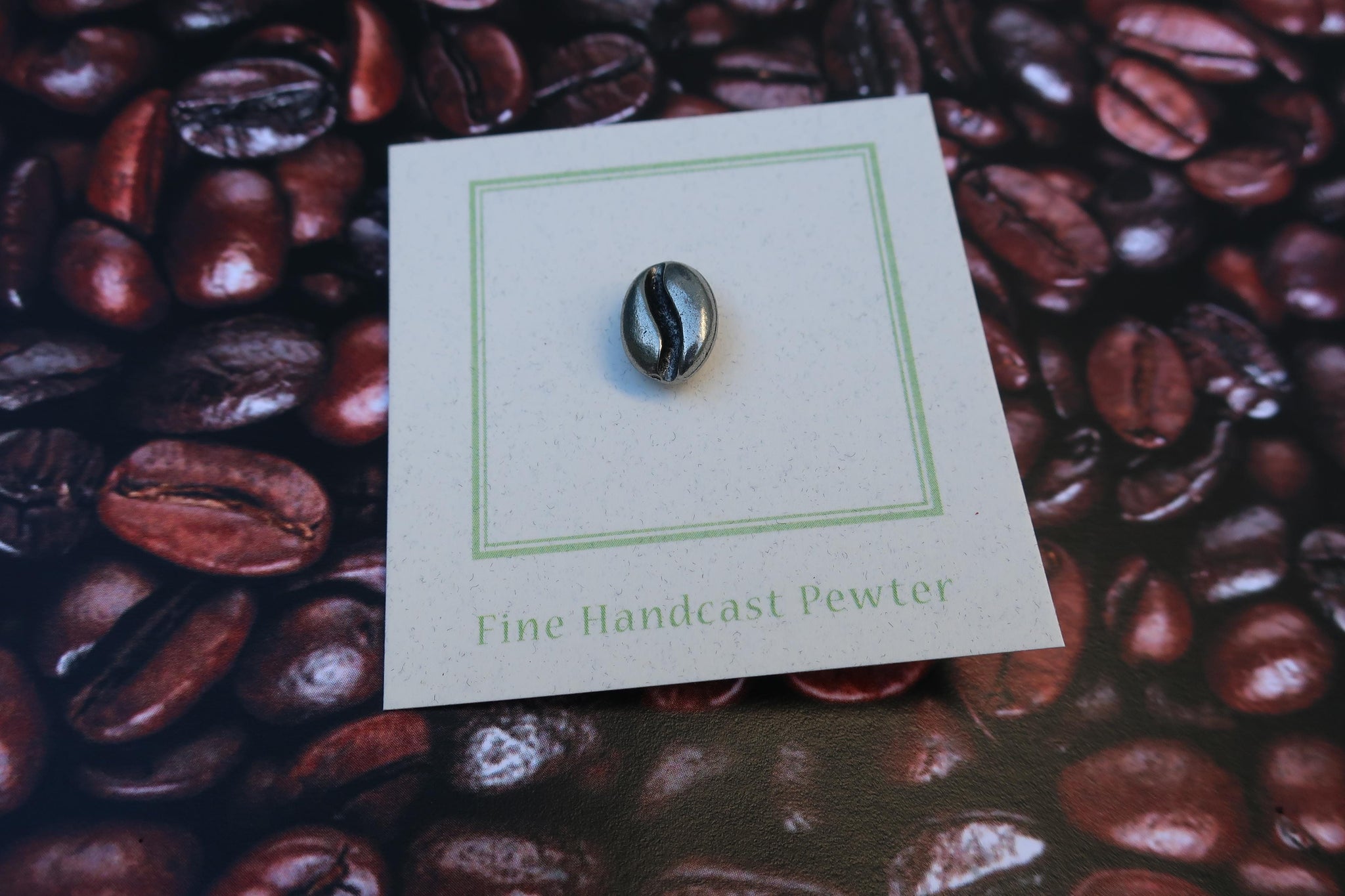 Large Coffee Bean Lapel Pin – lapelpinplanet