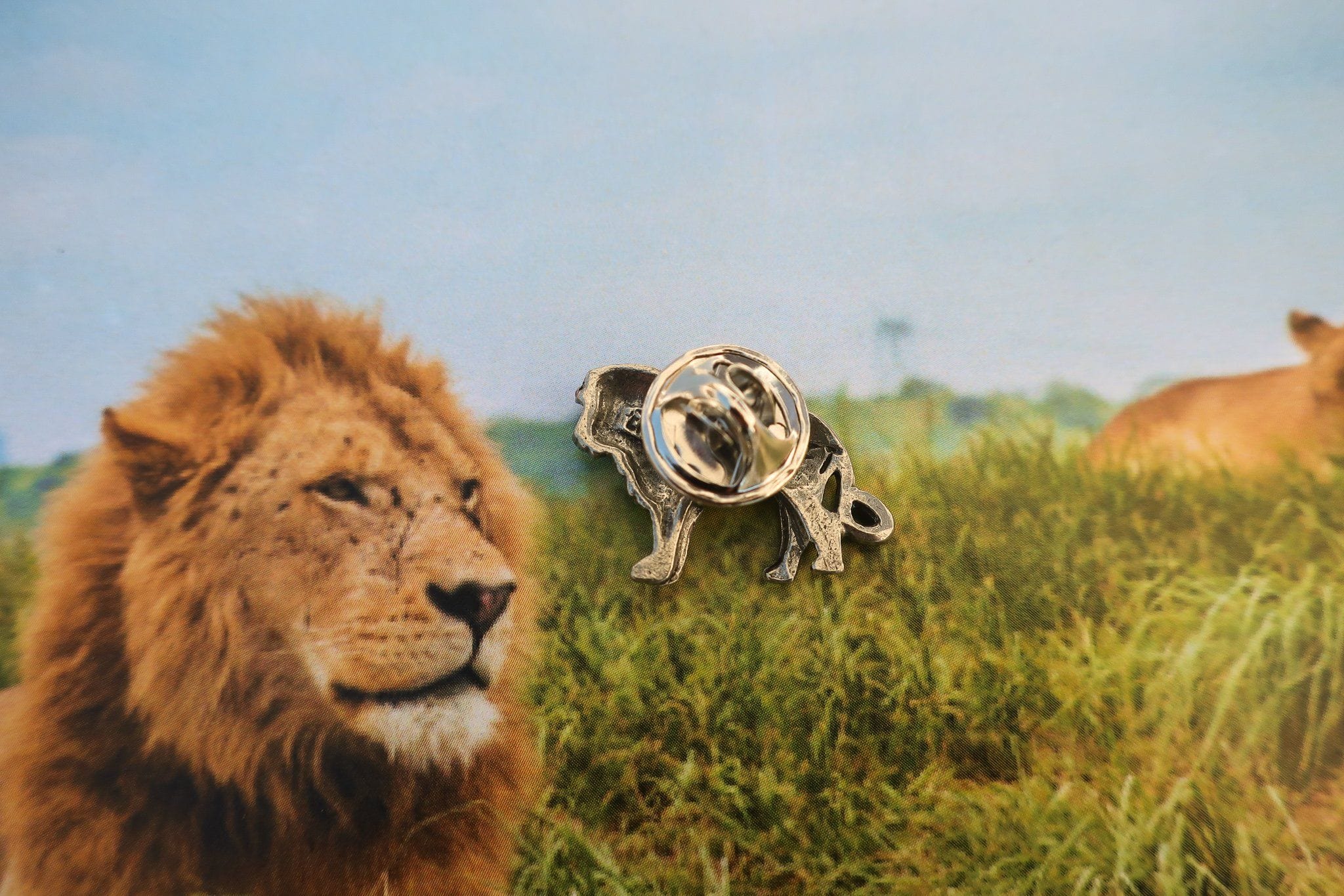 Lion Lapel Pin – lapelpinplanet