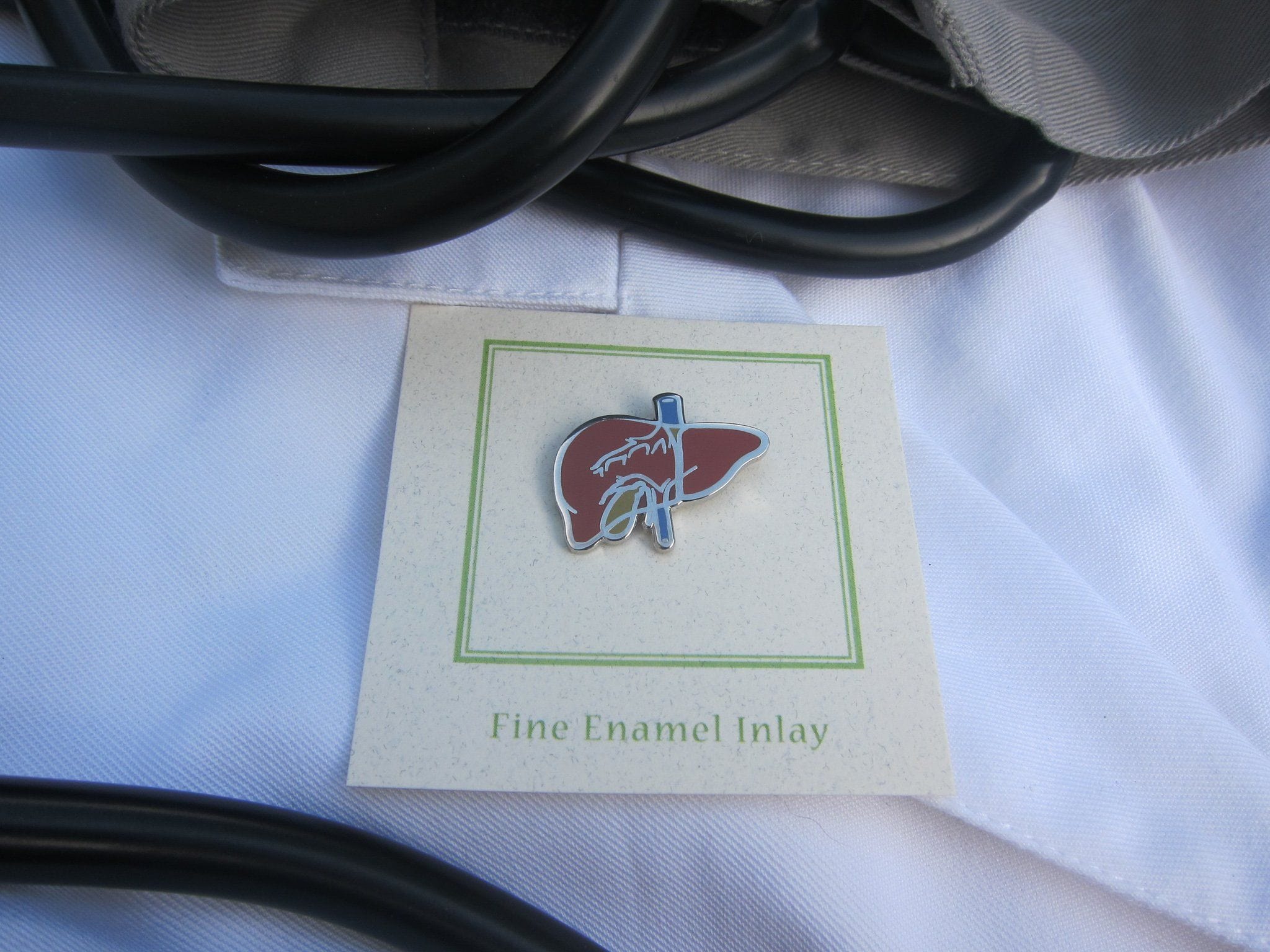 Liver Enamel Pin – lapelpinplanet
