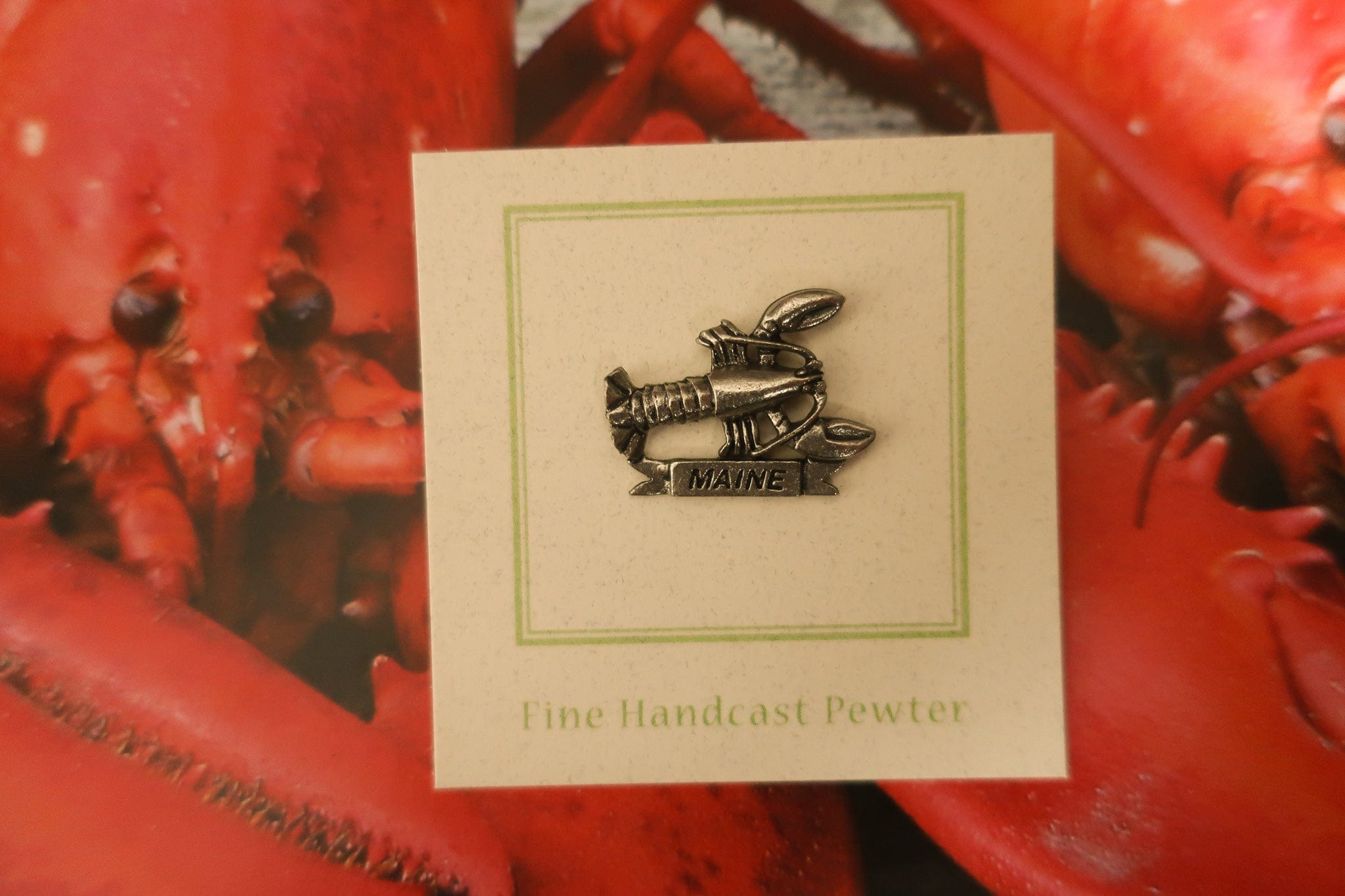 Maine Lobster Lapel Pin – lapelpinplanet