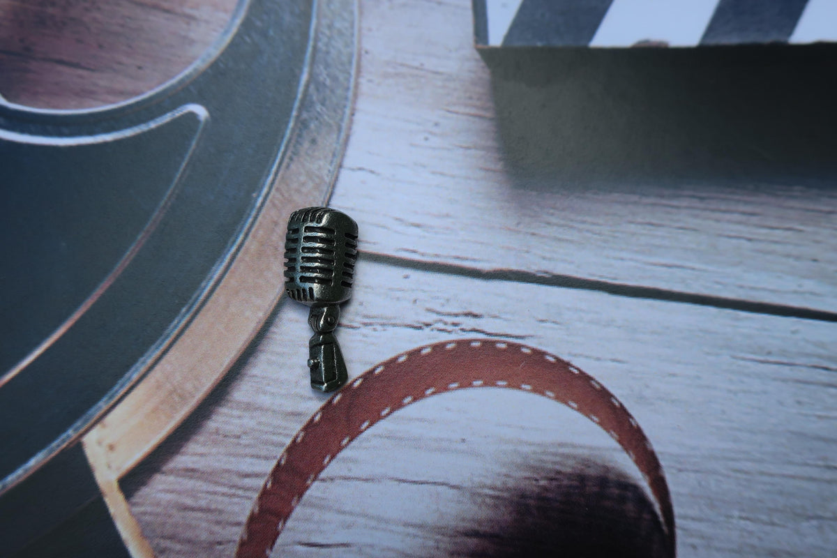 Microphone Lapel Pin – lapelpinplanet