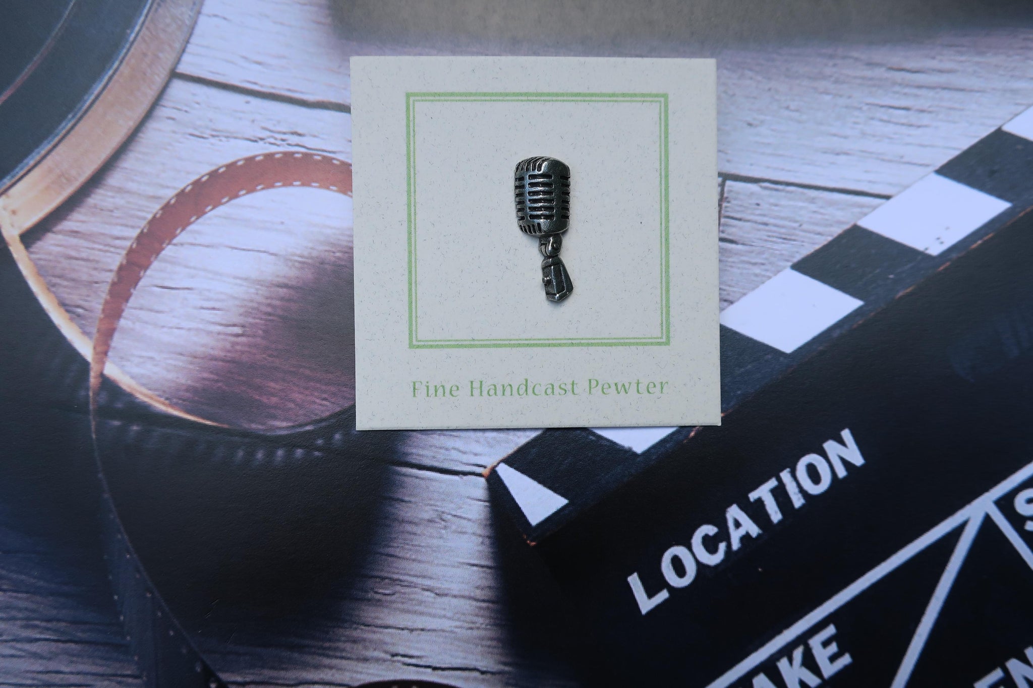 Microphone Lapel Pin – lapelpinplanet