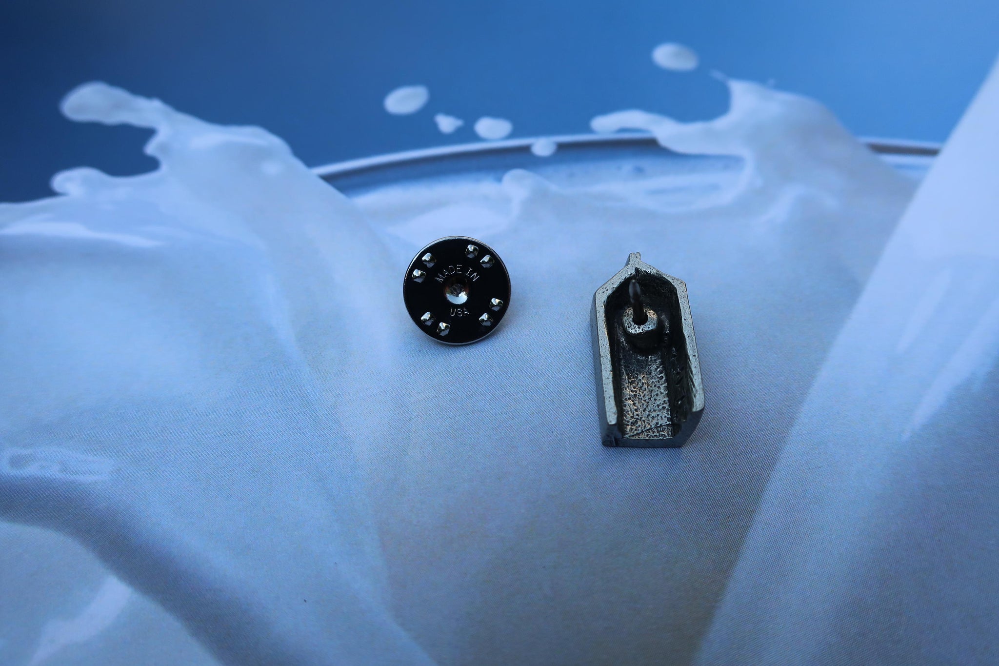 1/2 Gallon of Milk Lapel Pin | Lapel Pin Planet – lapelpinplanet