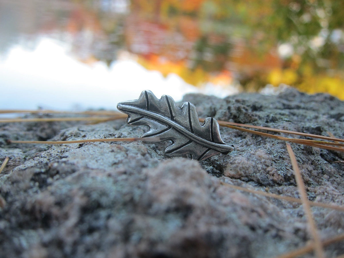 Oak Leaf Lapel Pin, Leaf Lapel Pin – lapelpinplanet