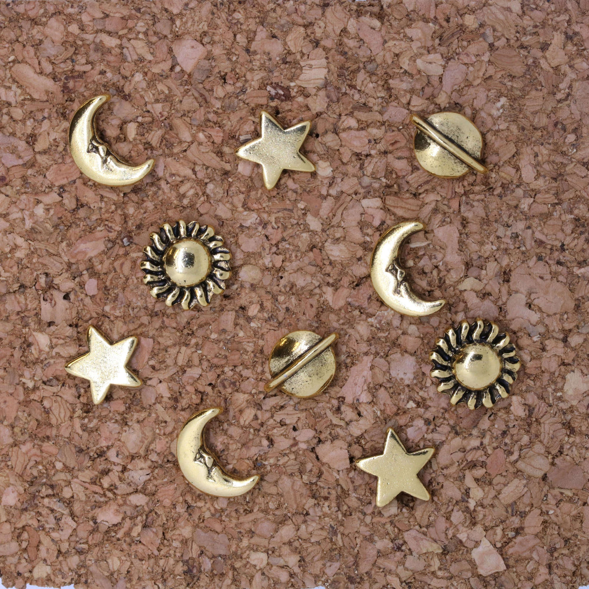Celestial Pushpins - Add Heavenly Charm | Lapel Pin Planet – lapelpinplanet