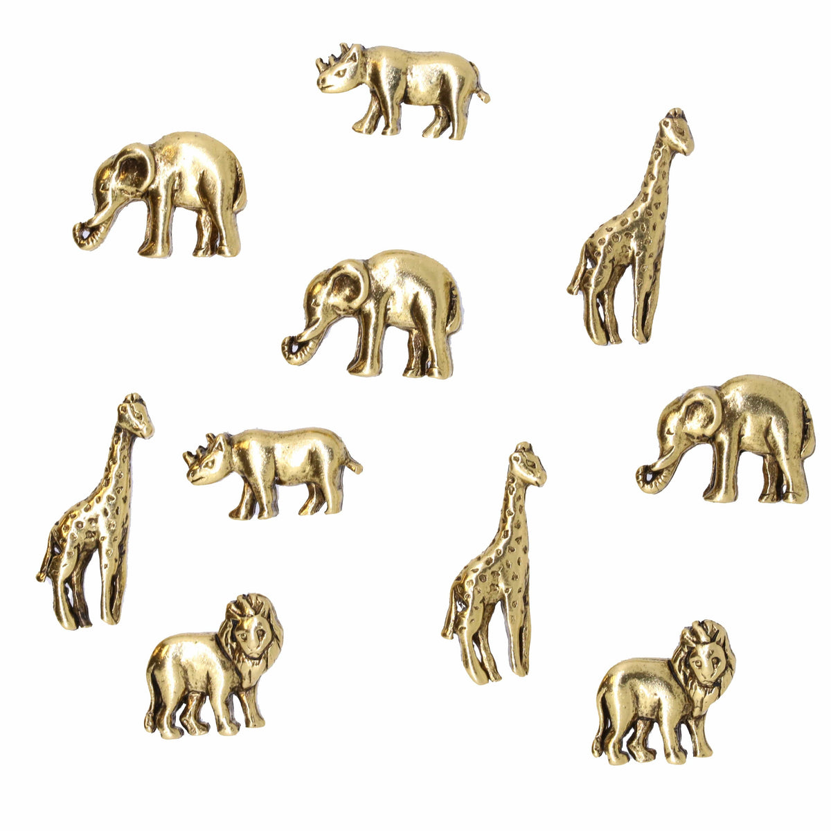 African Animal Pushpins | Lapel Pin Planet – lapelpinplanet