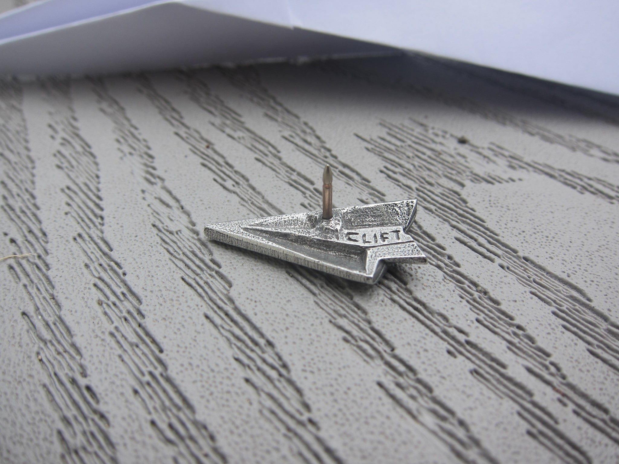 Paper Airplane Lapel Pin – lapelpinplanet