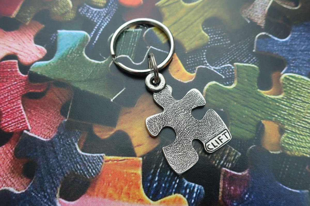 Puzzle Piece Keyrings – lapelpinplanet