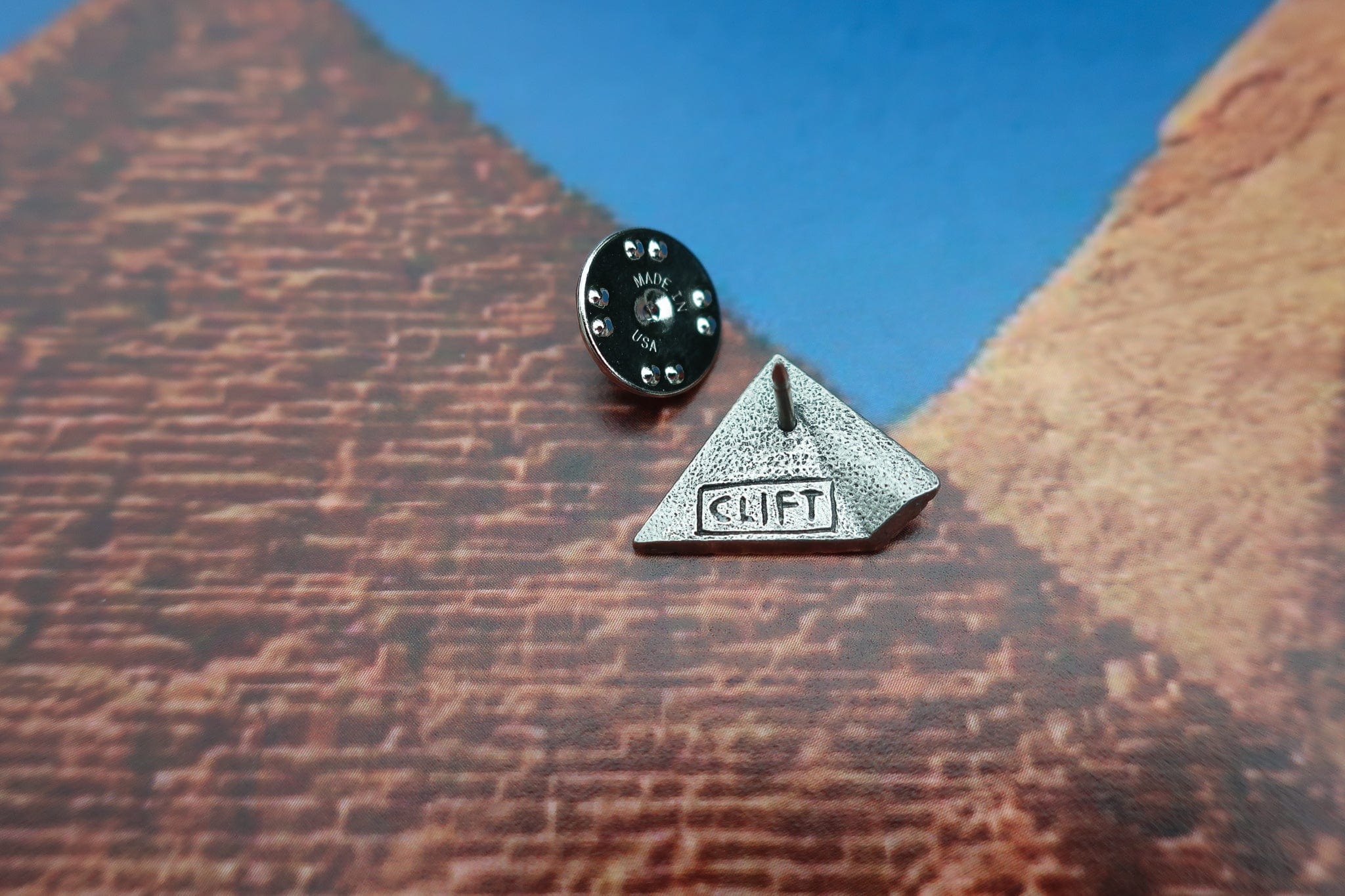Pyramid Lapel Pin – lapelpinplanet