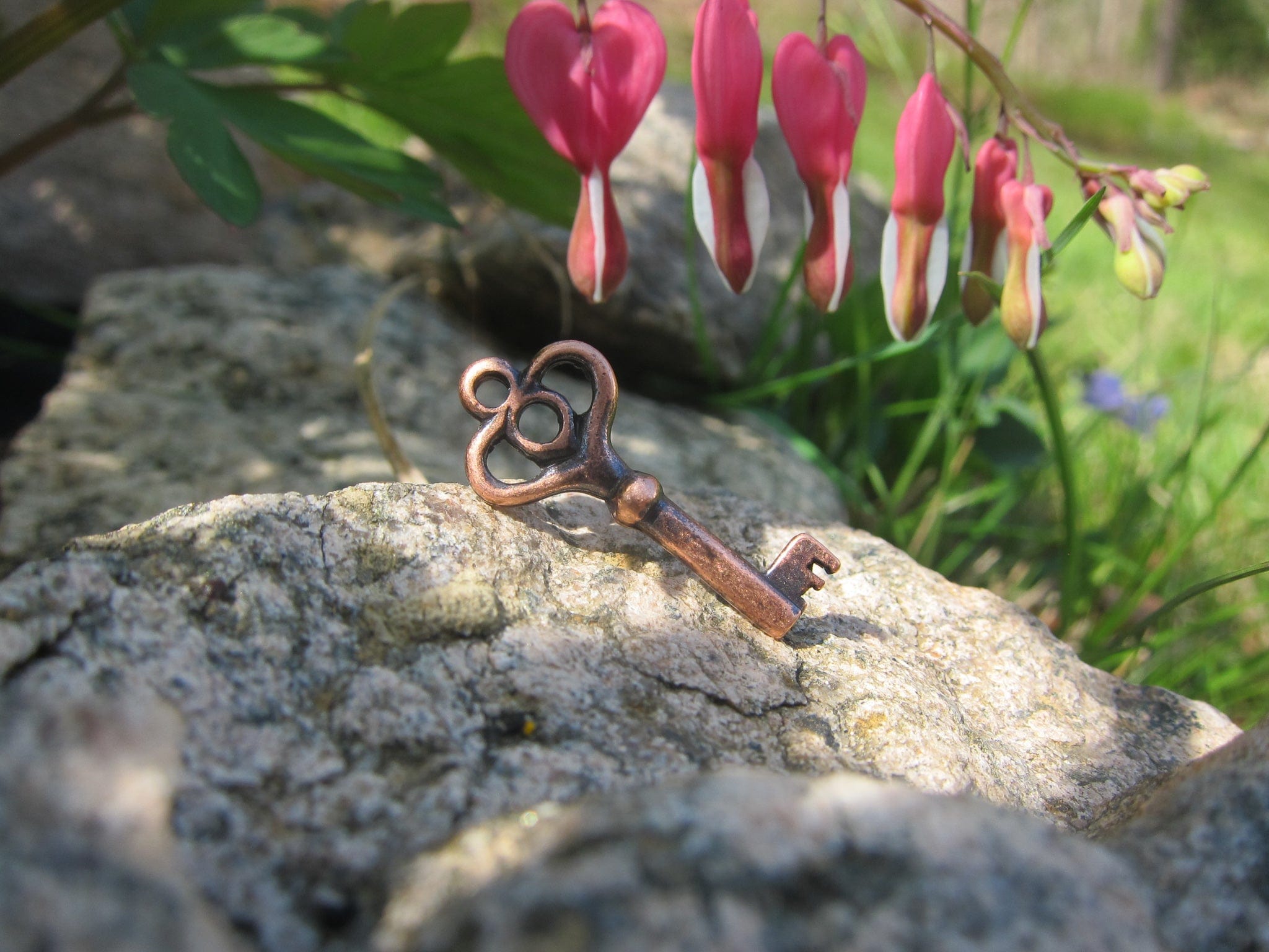 Skeleton Key Copper Lapel Pin – lapelpinplanet