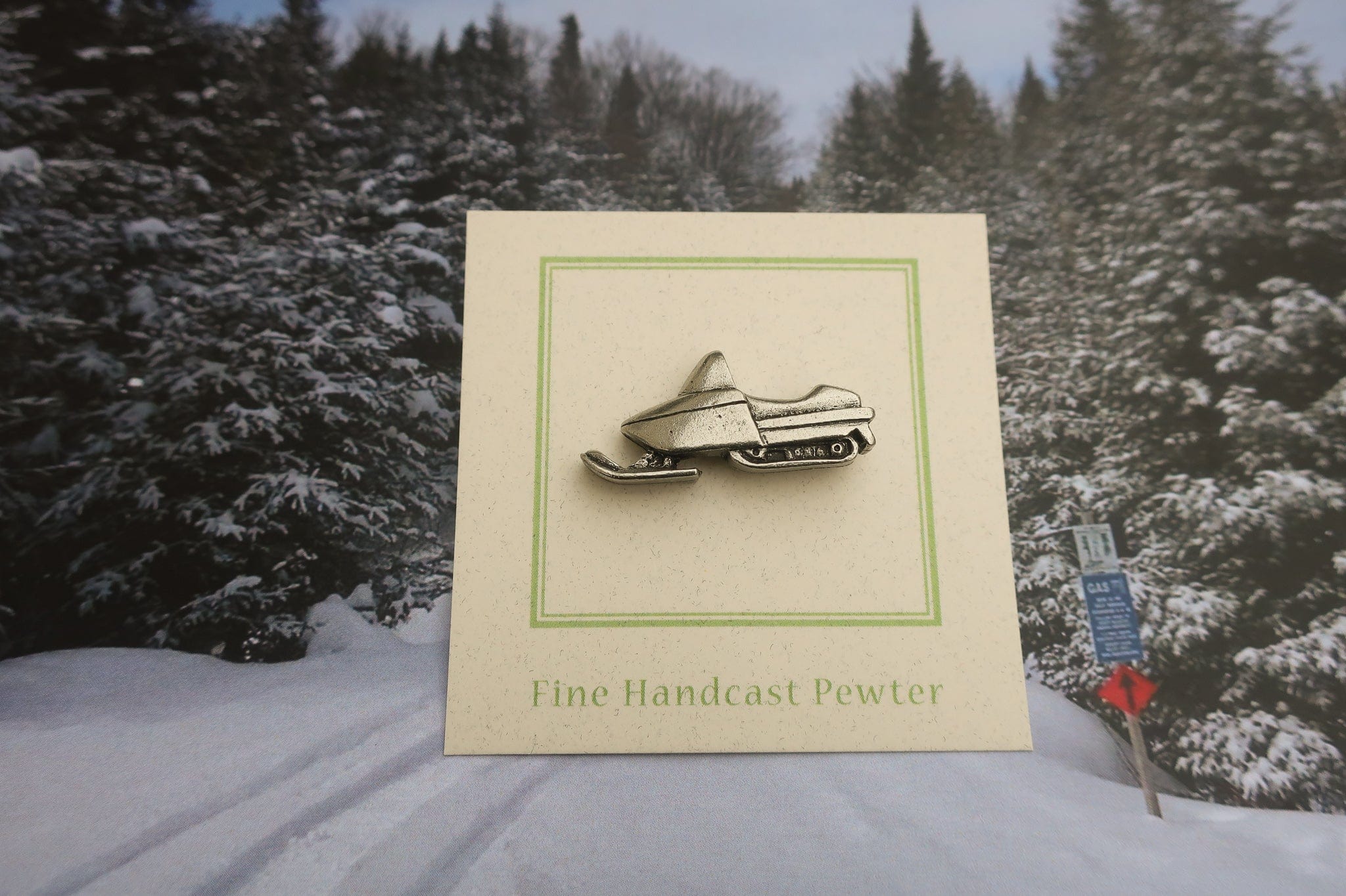 Snowmobile Lapel Pin – lapelpinplanet