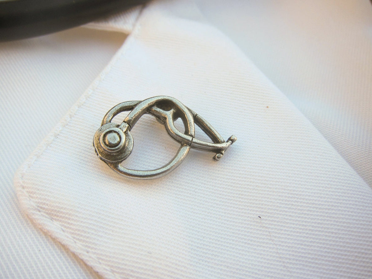 Stethoscope Lapel Pin Design By Jim Clift – Lapel Pin Planet ...