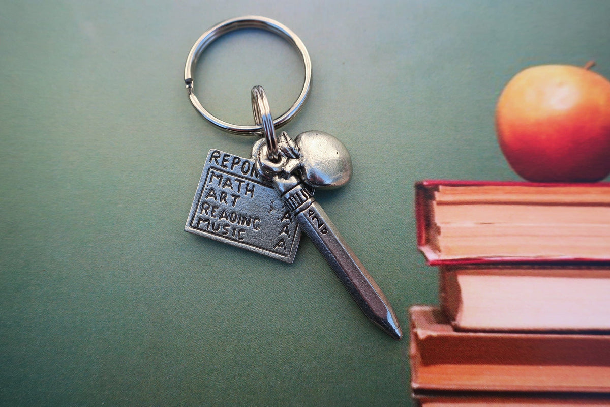 Teacher Keyrings – lapelpinplanet