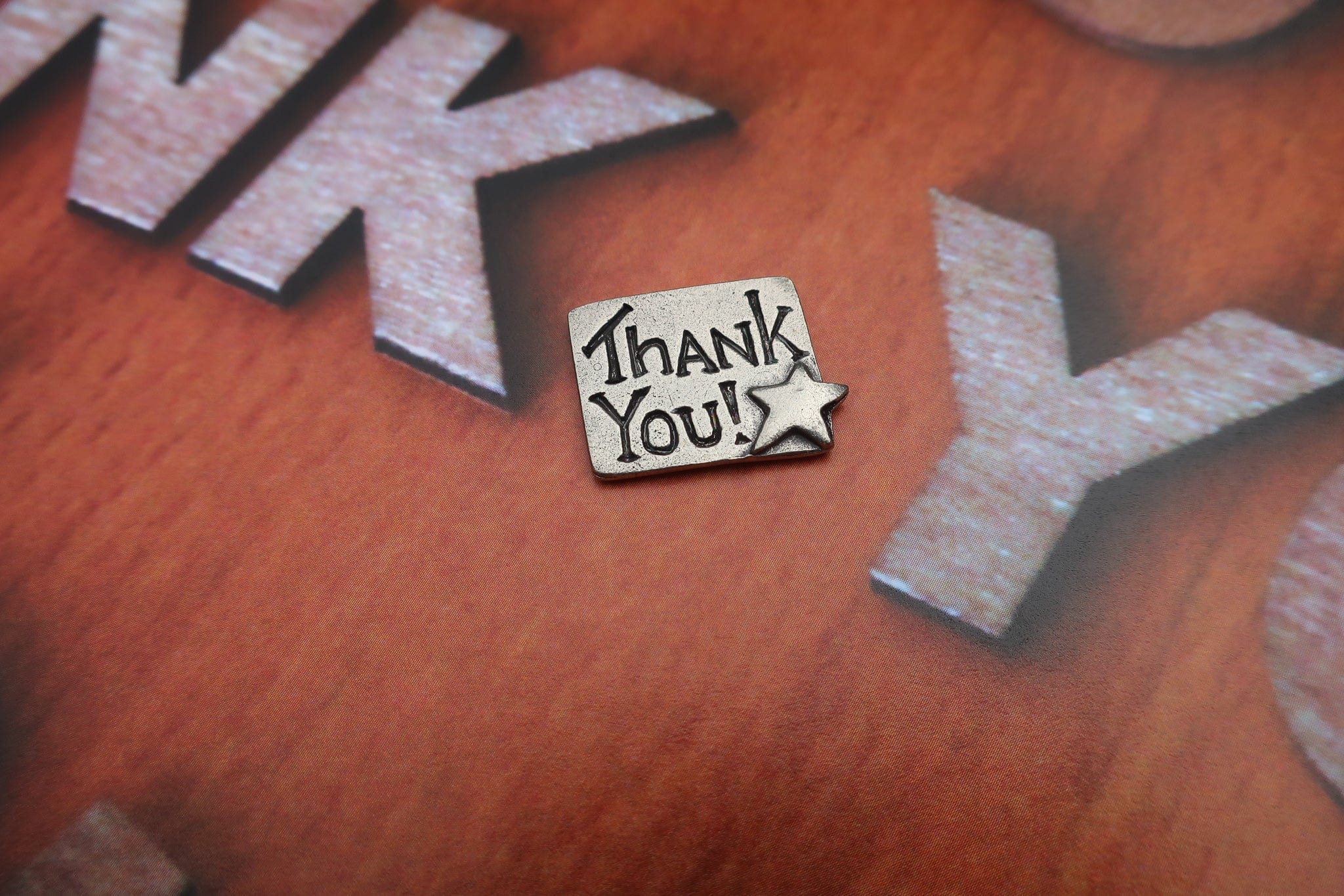 Thank You Lapel Pin – lapelpinplanet