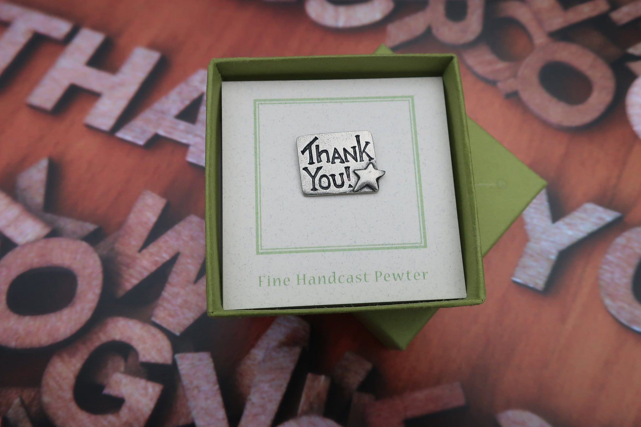 Thank You Lapel Pin – lapelpinplanet