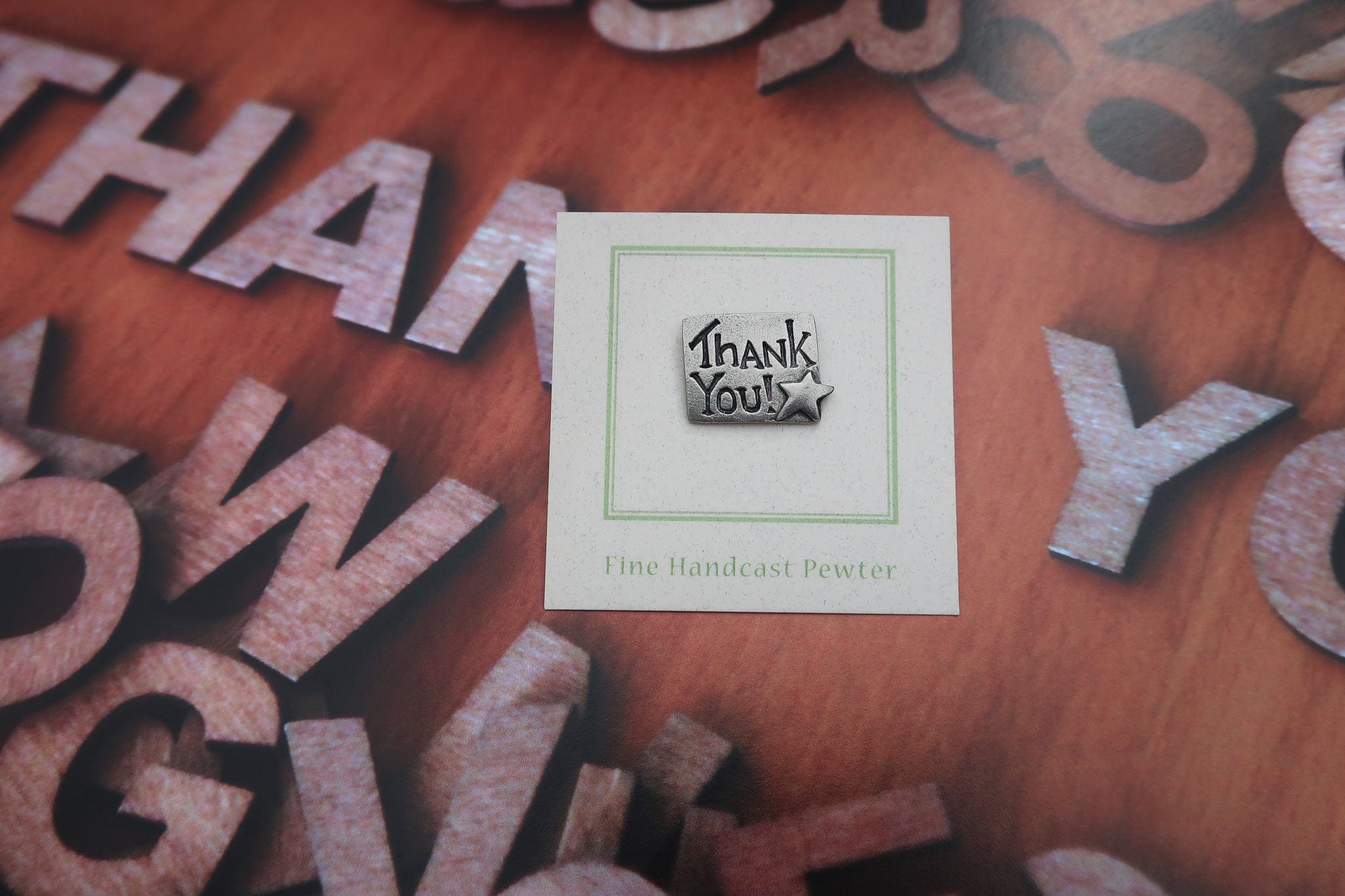 Thank You Lapel Pin – lapelpinplanet