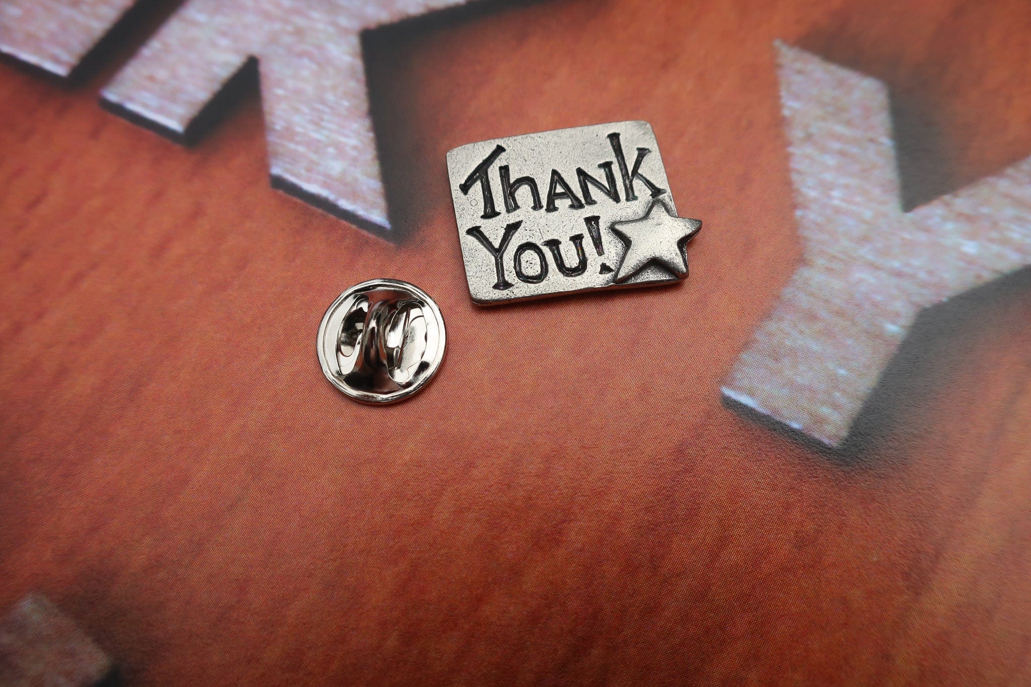 Thank You Lapel Pin – lapelpinplanet