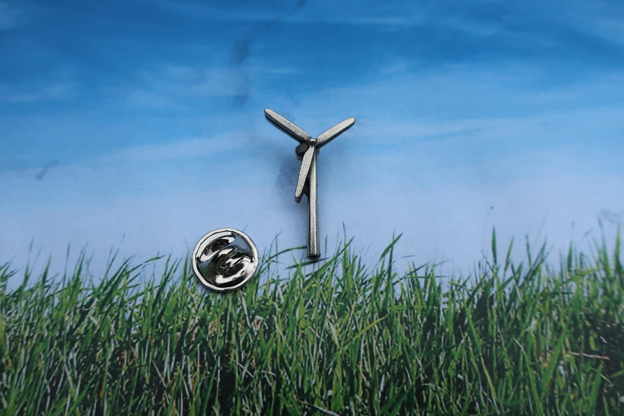 Wind Energy Lapel Pin – lapelpinplanet